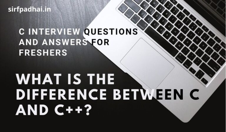 What is the difference between C and C++? |c interview questions and ...